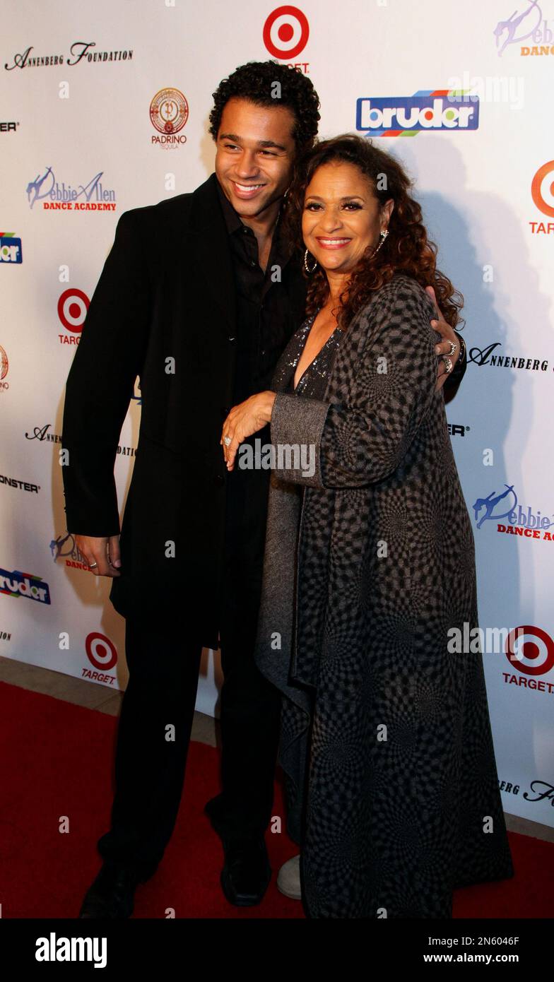 Debbie Allen and actor Corbin Bleu seen at Debbie Allen's All Star Gala ...