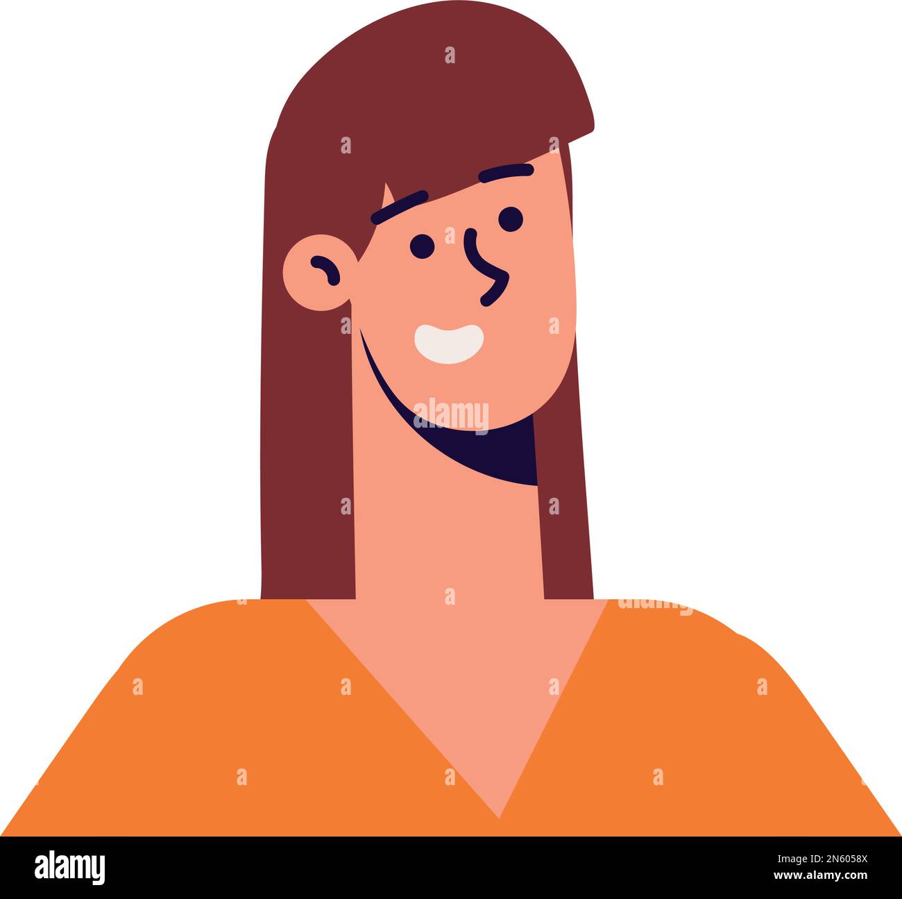 woman portrait icon Stock Vector Image & Art - Alamy