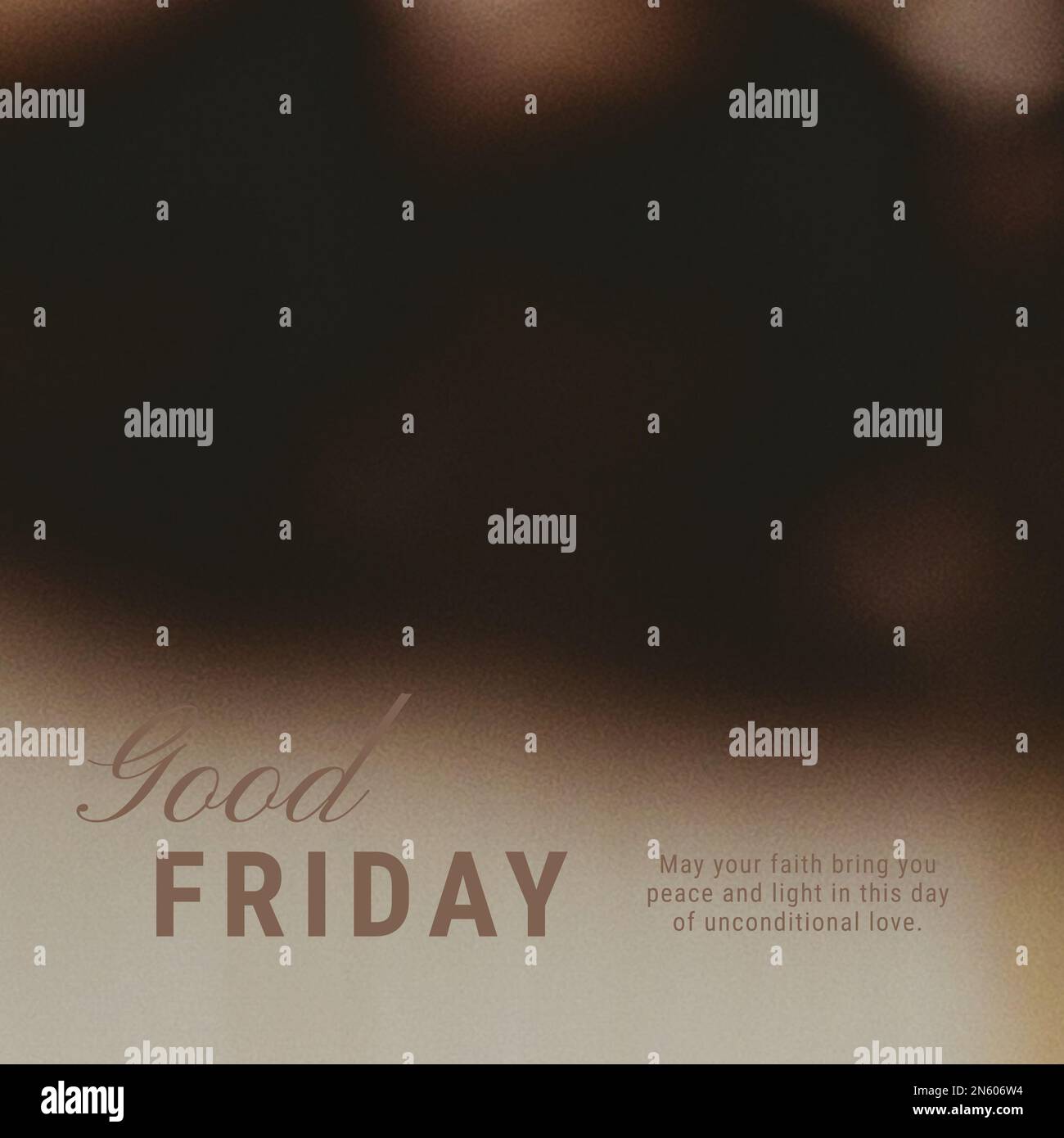 Composition of good friday text with blurred background. Good friday ...