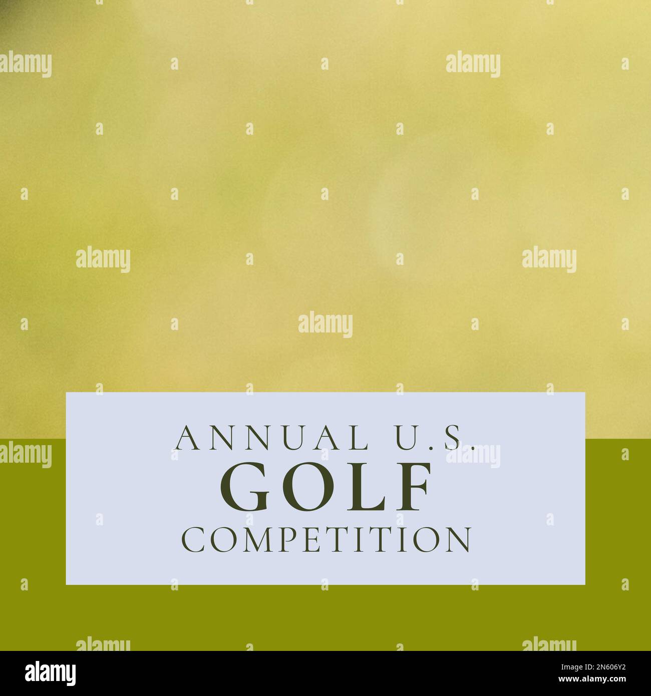Composition of annual us golf competition text and and copy space on ...