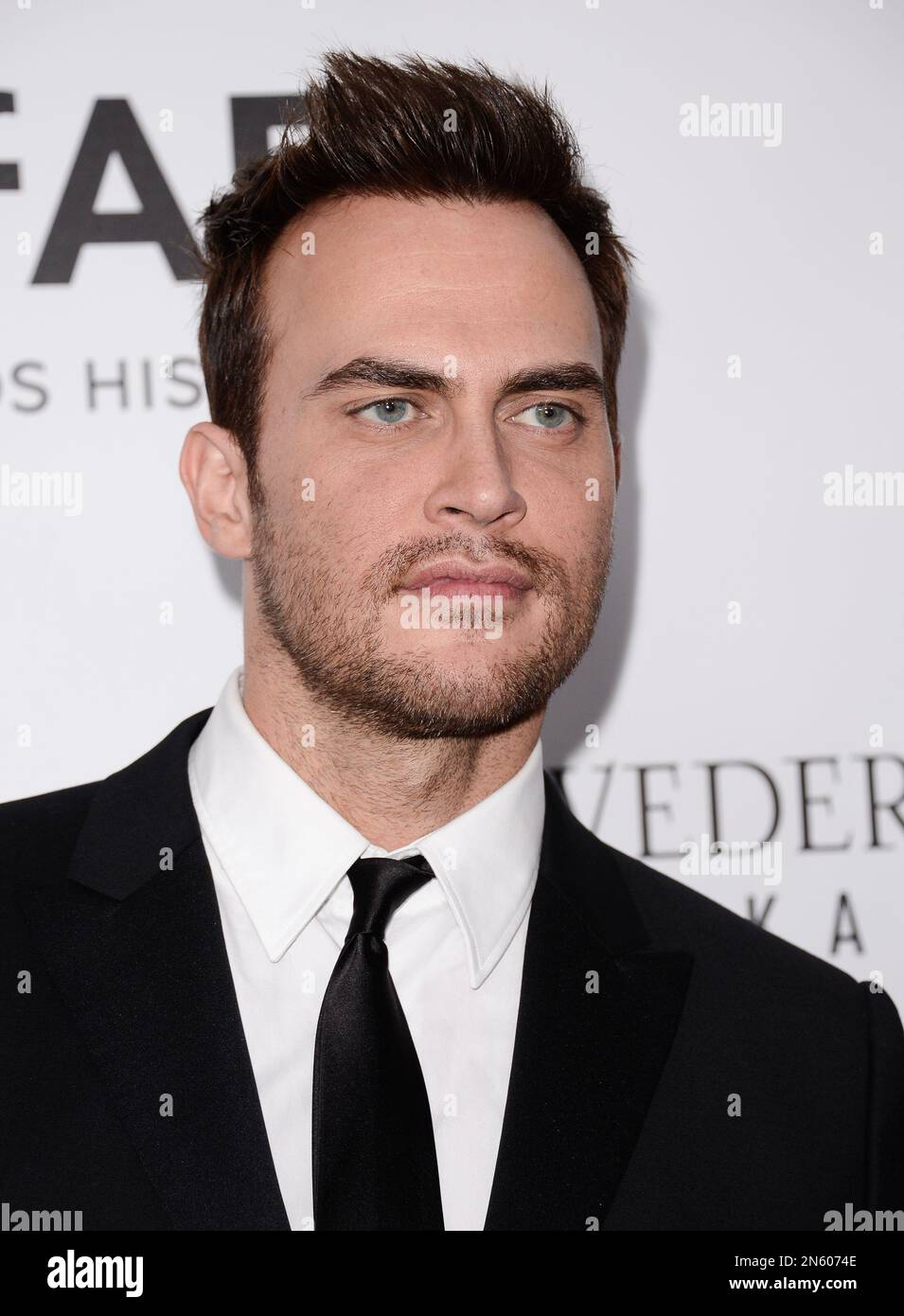 Actor Cheyenne Jackson arrives at the fourth annual amfAR Inspiration ...