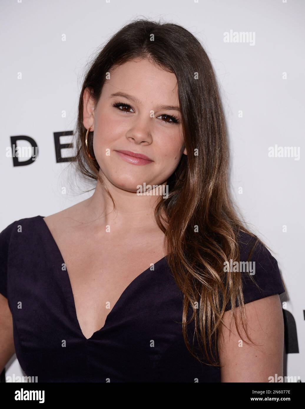 Actress Sosie Bacon arrives at the fourth annual amfAR Inspiration Gala ...