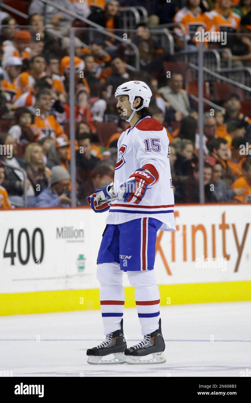Montreal Canadiens' George Parros during an NHL hockey game against the ...