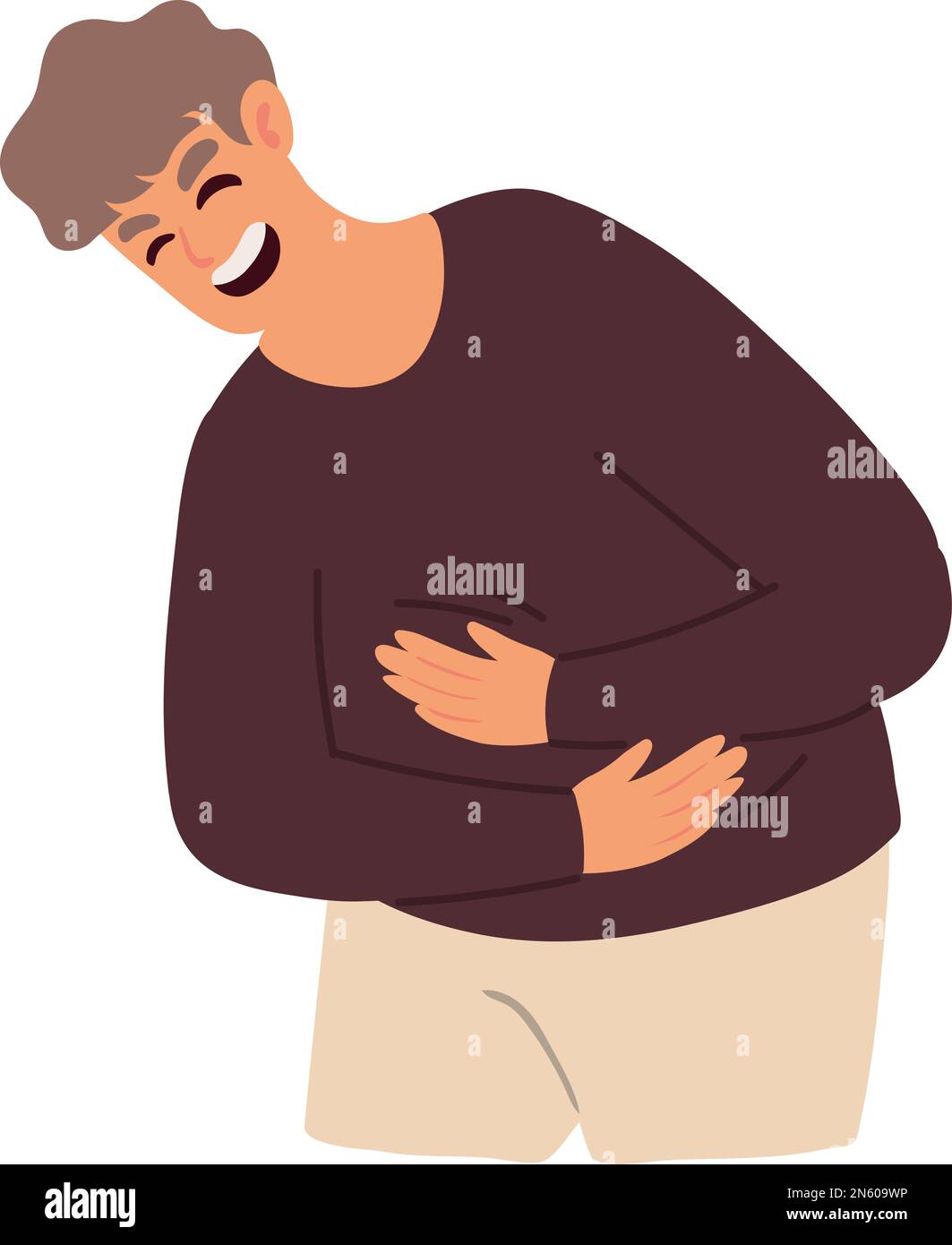 guy character laughing Stock Vector Image & Art - Alamy
