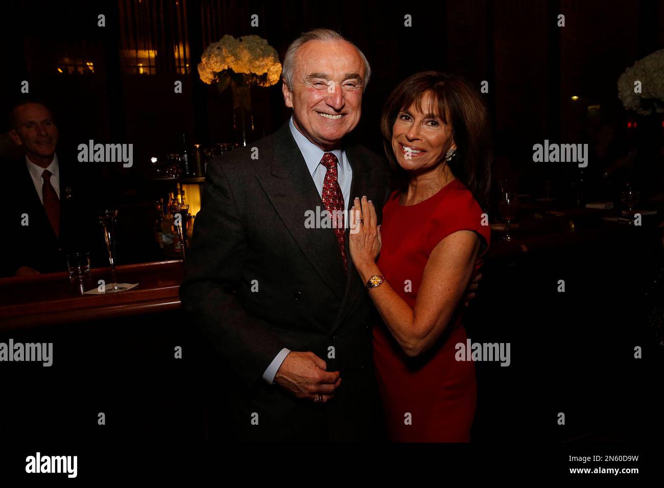 Future NYPD Commissioner Bill Bratton, wife Rikki Klieman attend the Mr ...