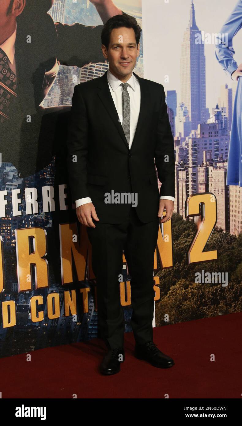 US actor Paul Rudd arrives on the Burgundy carpet for the UK Premiere ...