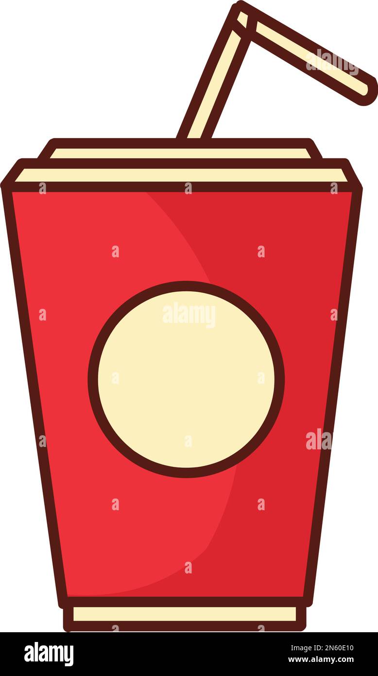 soda fast food Stock Vector Image & Art - Alamy