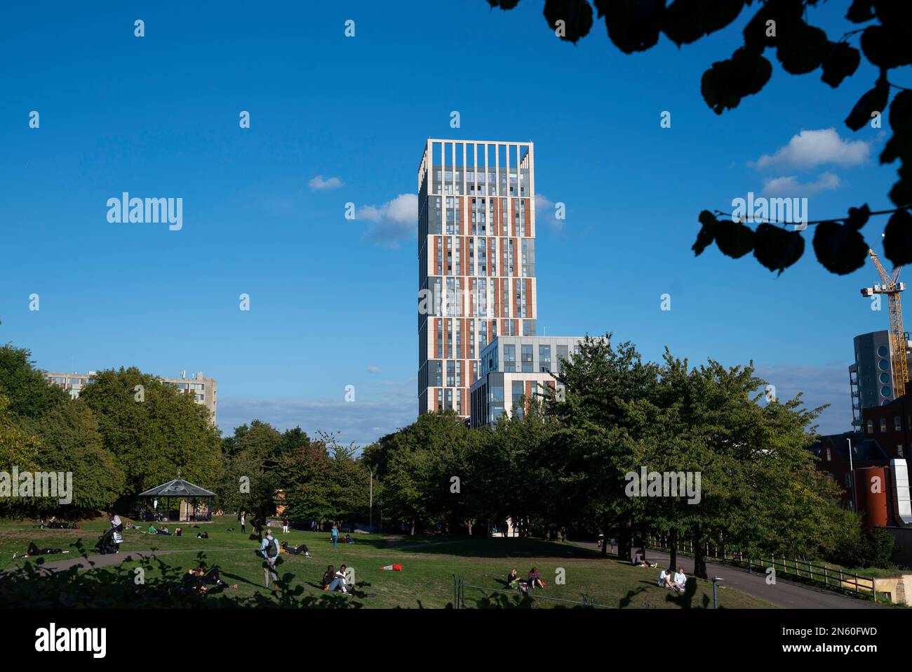Bristol's tallest building, Castle View, a residential tower block on ...