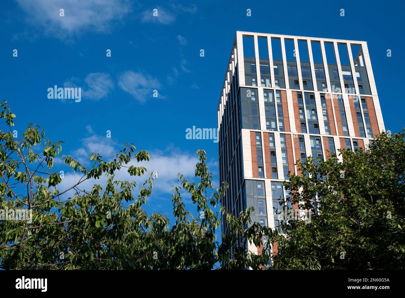 Bristol's tallest building, Castle View, a residential tower block on ...
