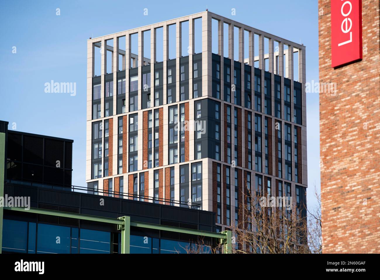 Bristol's tallest building, Castle View, a residential tower block on ...