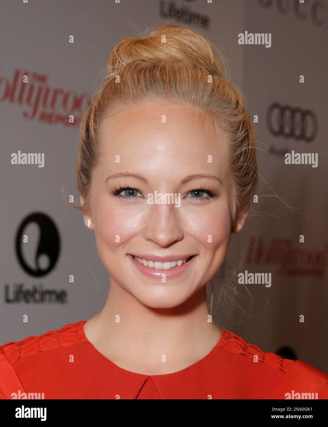 Candice Accola arrives at The Hollywood Reporter's celebration of power ...