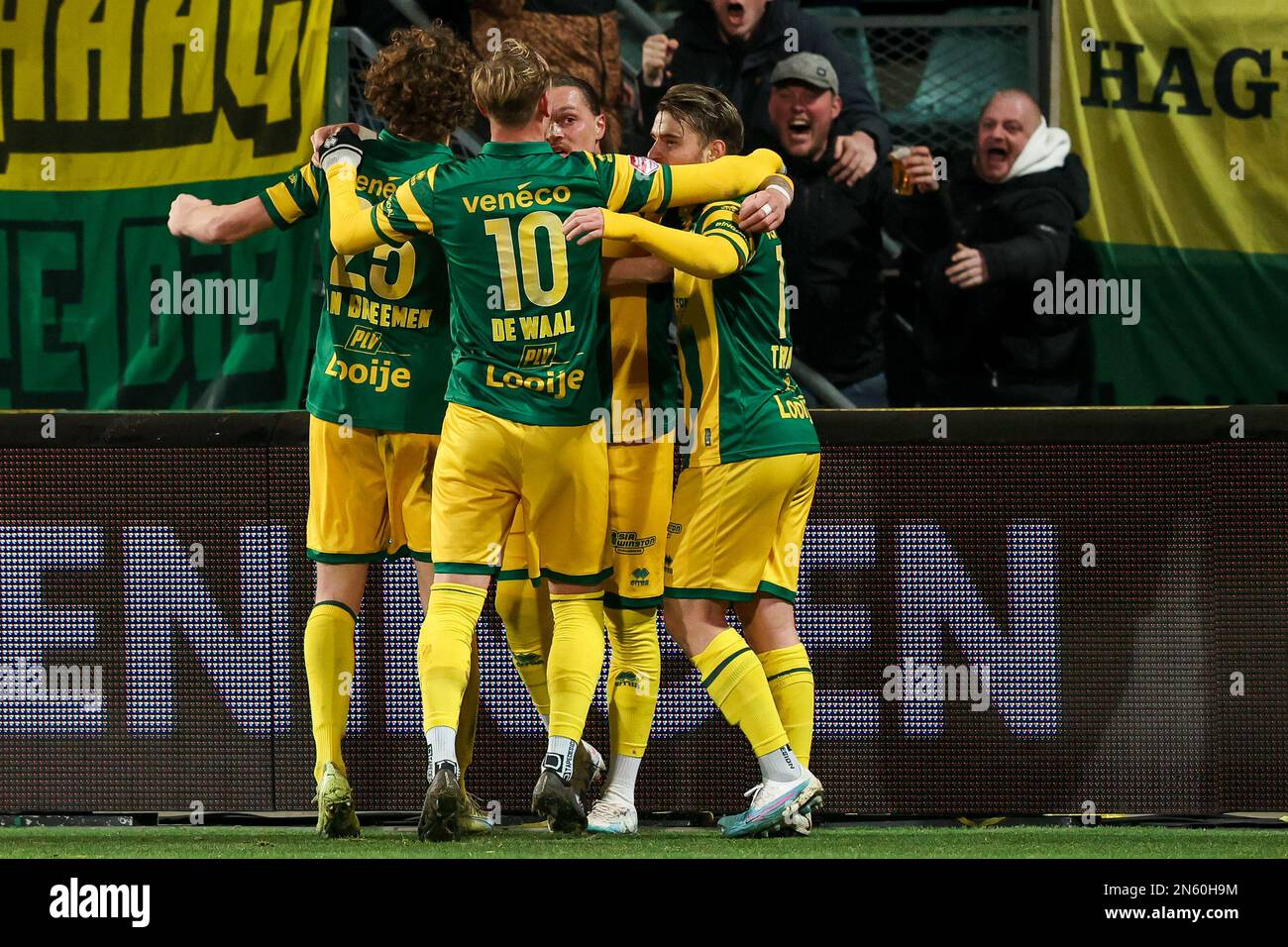 DEN HAAG, NETHERLANDS - FEBRUARY 9: Max de Waal of ADO Den Haag, Finn ...