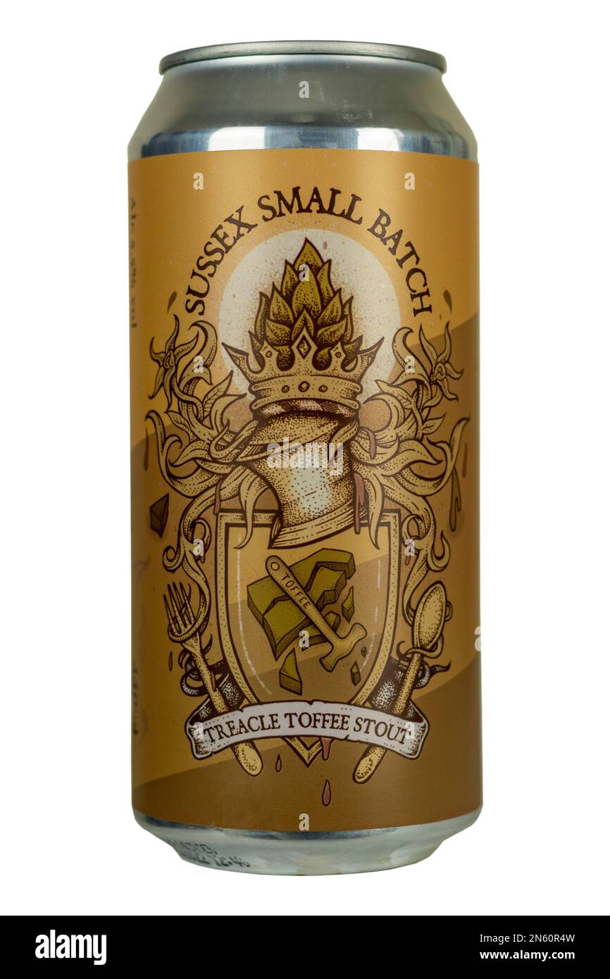 Sussex Small Batch Brewery - Treacle Toffee Stout - 5.5% abv Stock ...