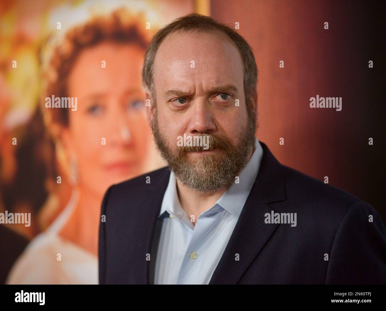 Paul Giamatti arrives at the U.S. Premiere of "Saving Mr. Banks," at Disney Studios on Monday ...