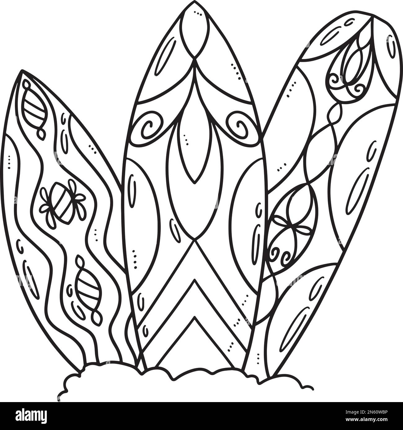 Summer surf Black and White Stock Photos & Images - Alamy