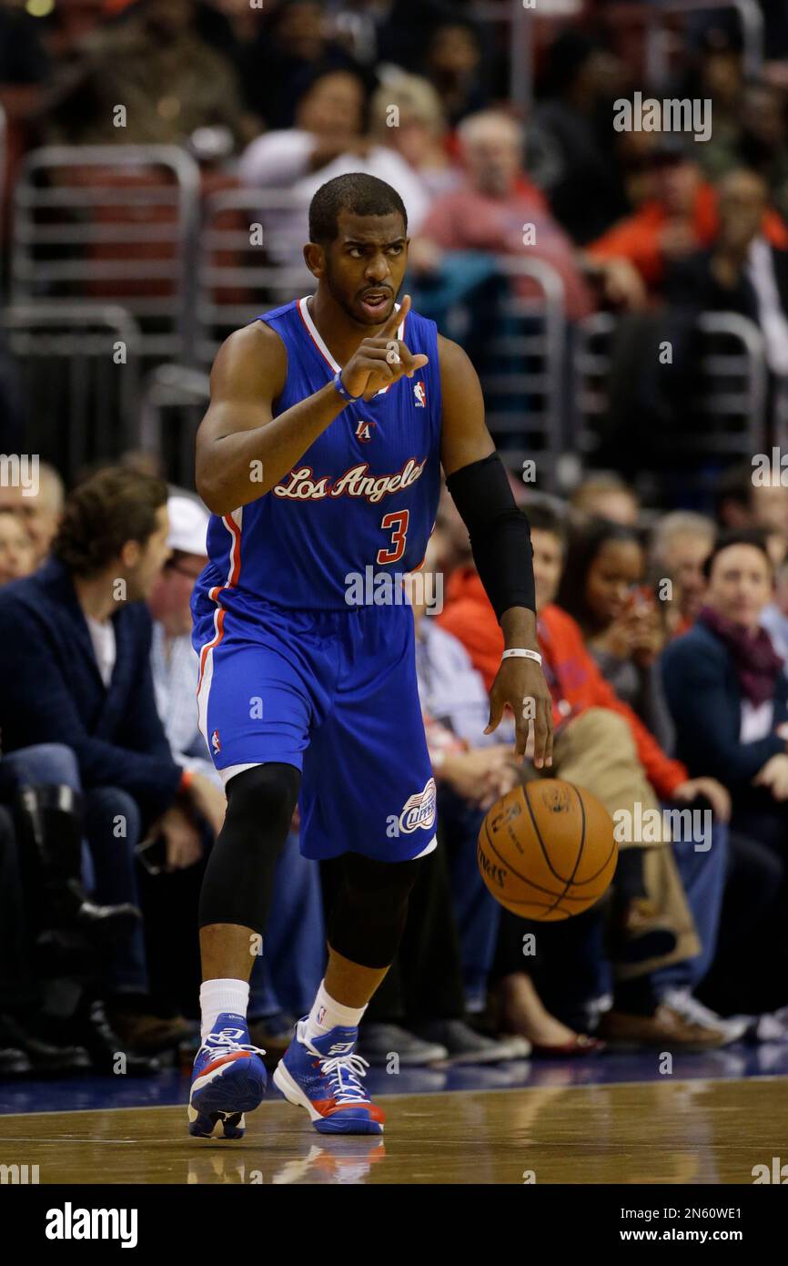 Los Angeles Clippers' Chris Paul in action during an NBA basketball game against the ...