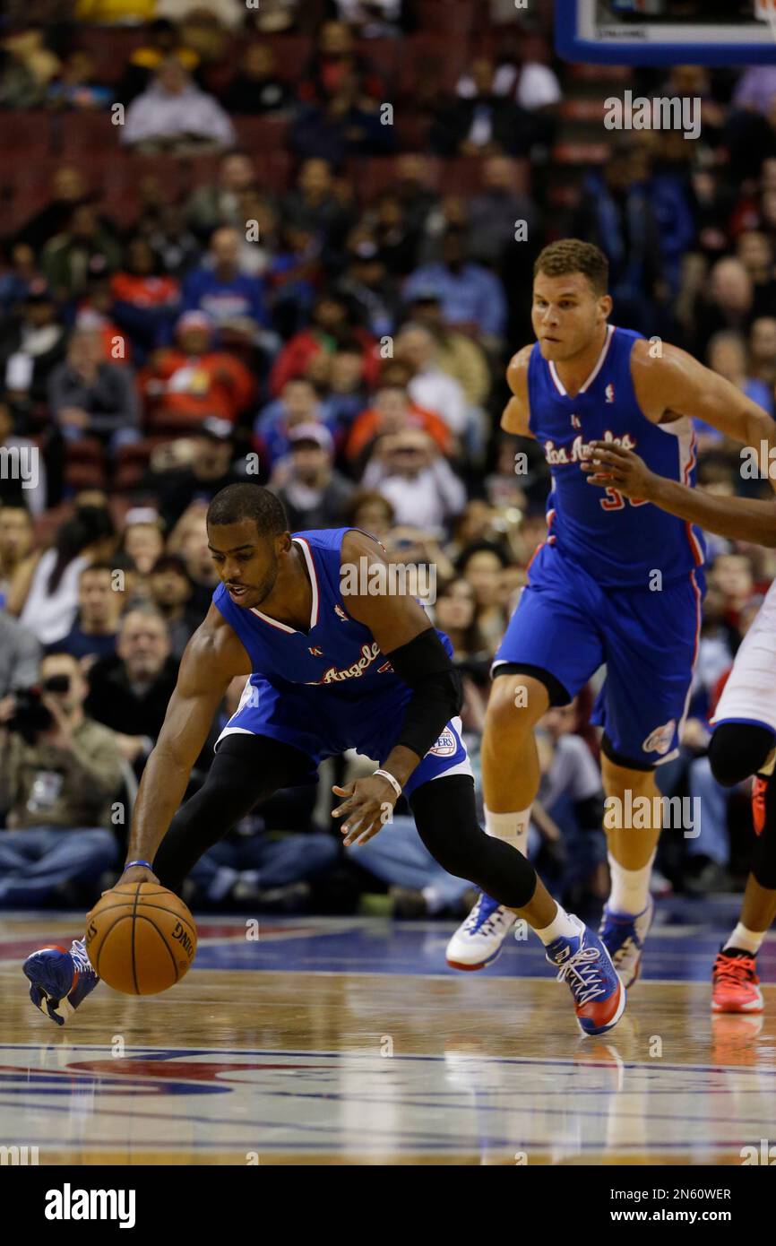 Los Angeles Clippers' Chris Paul in action during an NBA basketball game against the ...