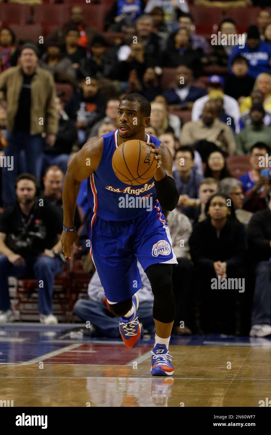 Los Angeles Clippers' Chris Paul in action during an NBA basketball game against the ...