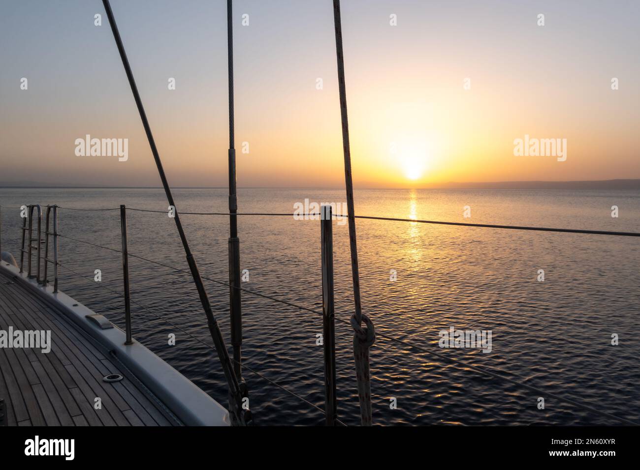 Railing with bollard hi-res stock photography and images - Alamy