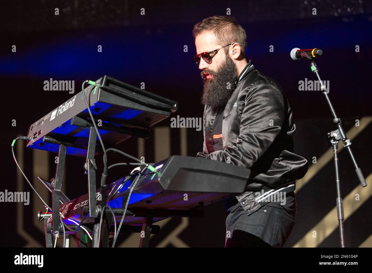 Sebu Simonian of Capital Cities performs on stage during the 24th ...