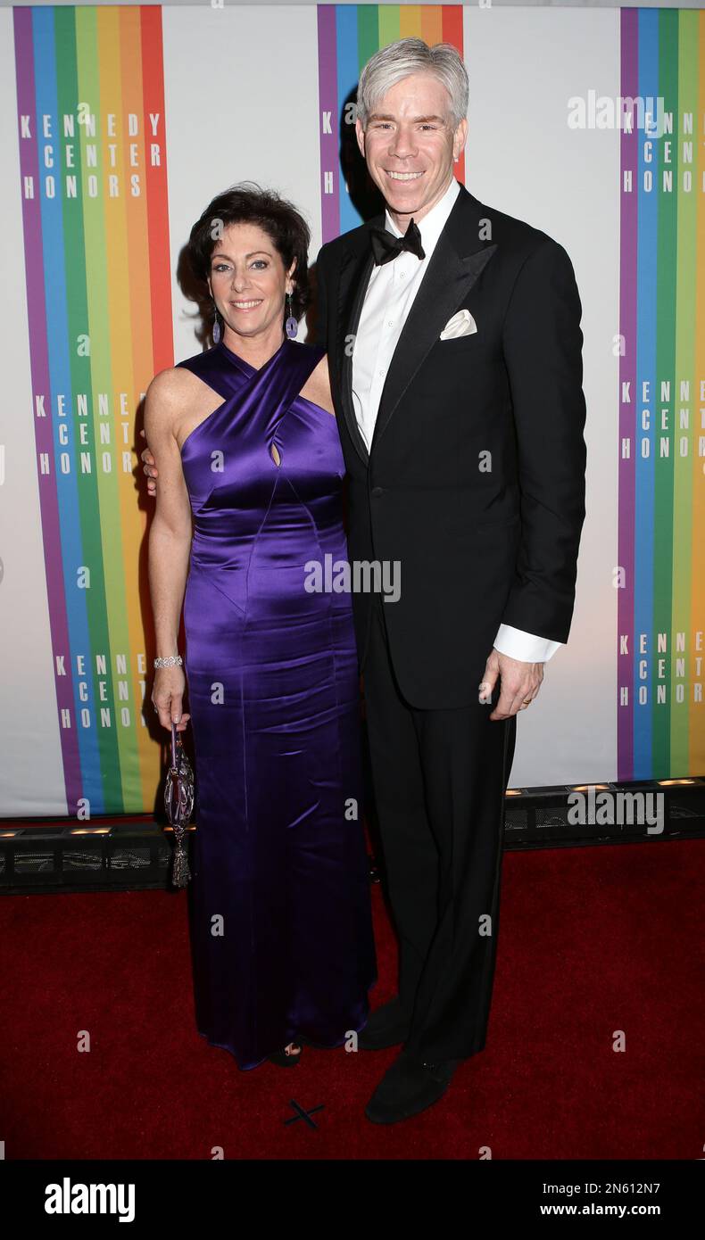 David Gregory and wife, Beth Wilkinson, attend the 2013 Kennedy Center ...