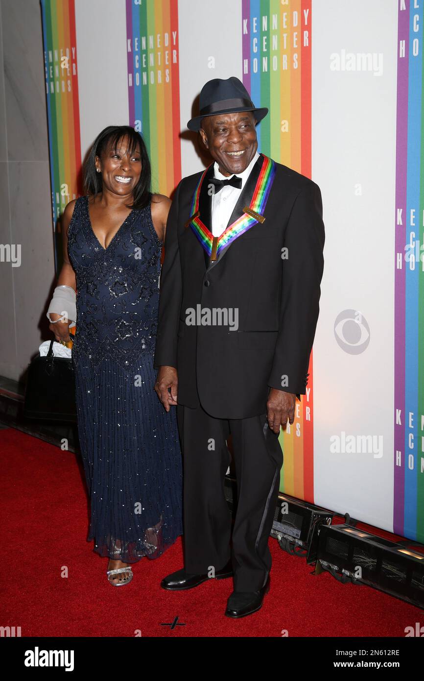 Musician Buddy Guy and guest attend the 2013 Kennedy Center Honors at ...