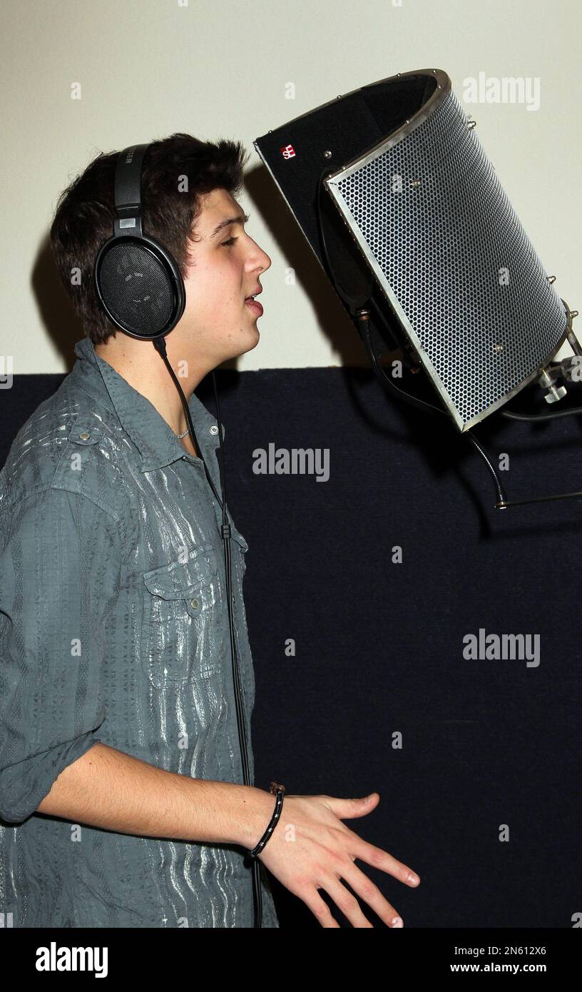 Singer and musician Tyler Layne records new music at the Steele Factory ...