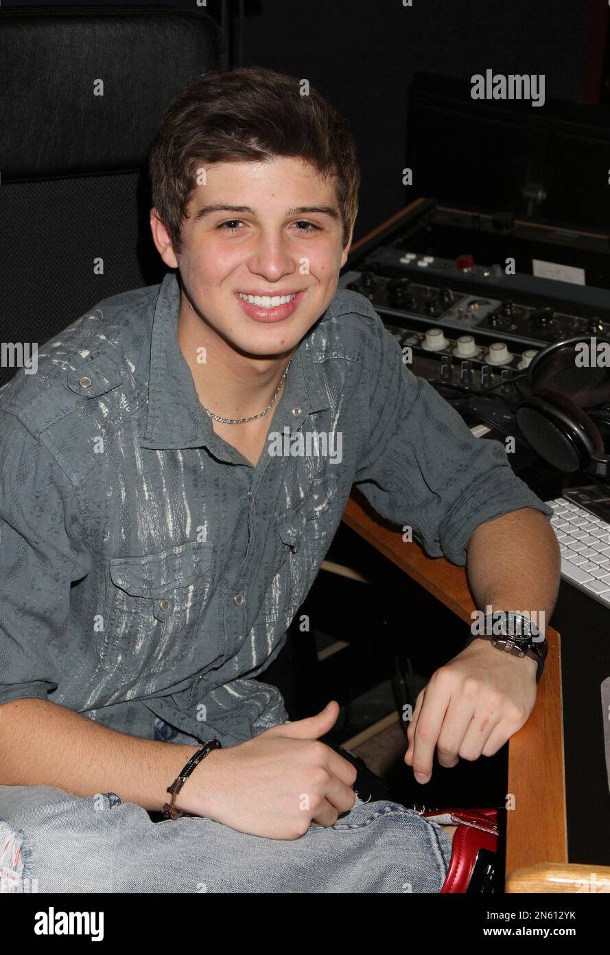 Singer and musician Tyler Layne records new music at the Steele Factory ...