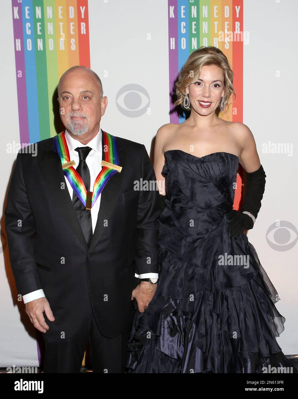 2013 Kennedy Center Honoree Billy Joel and Alexis Roderick attend the ...