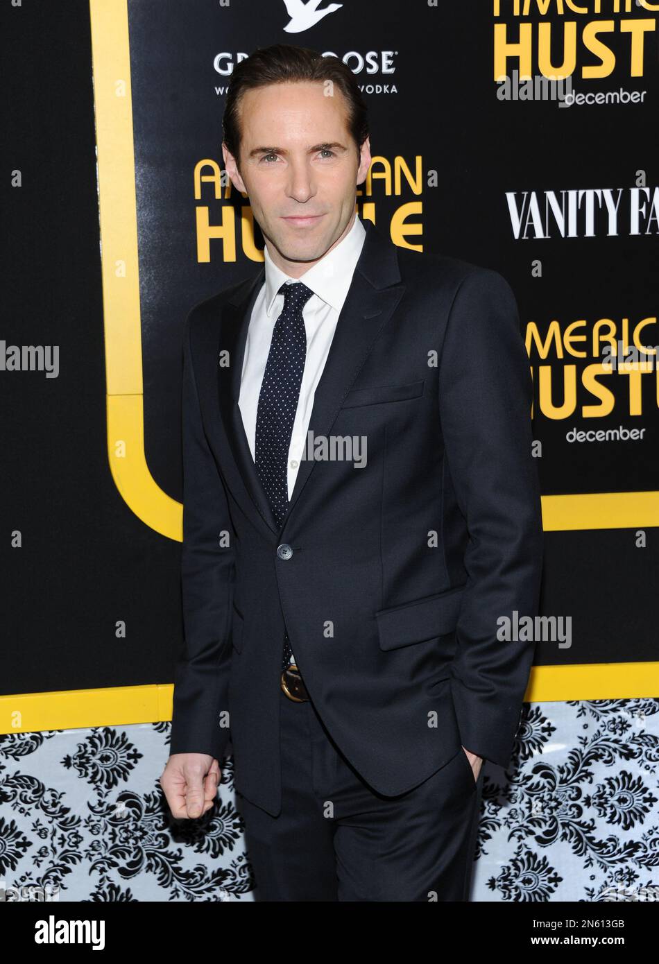 Actor Alessandro Nivola attends the premiere of "American Hustle" at ...