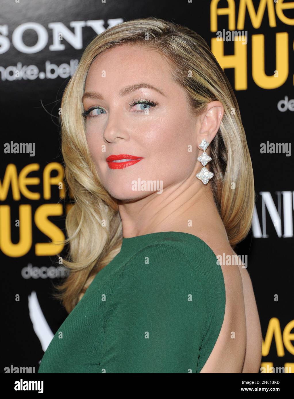 Actress Elisabeth Rohm attends the premiere of "American Hustle" at the ...