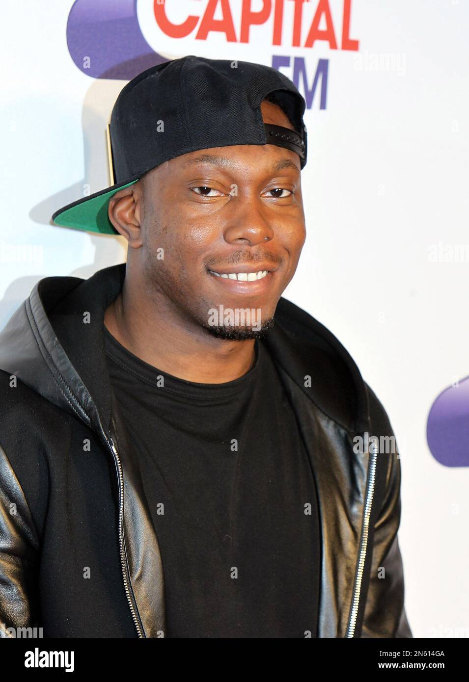 British singer Dizzie Rascal poses backstage at Capital FM's Jingle ...