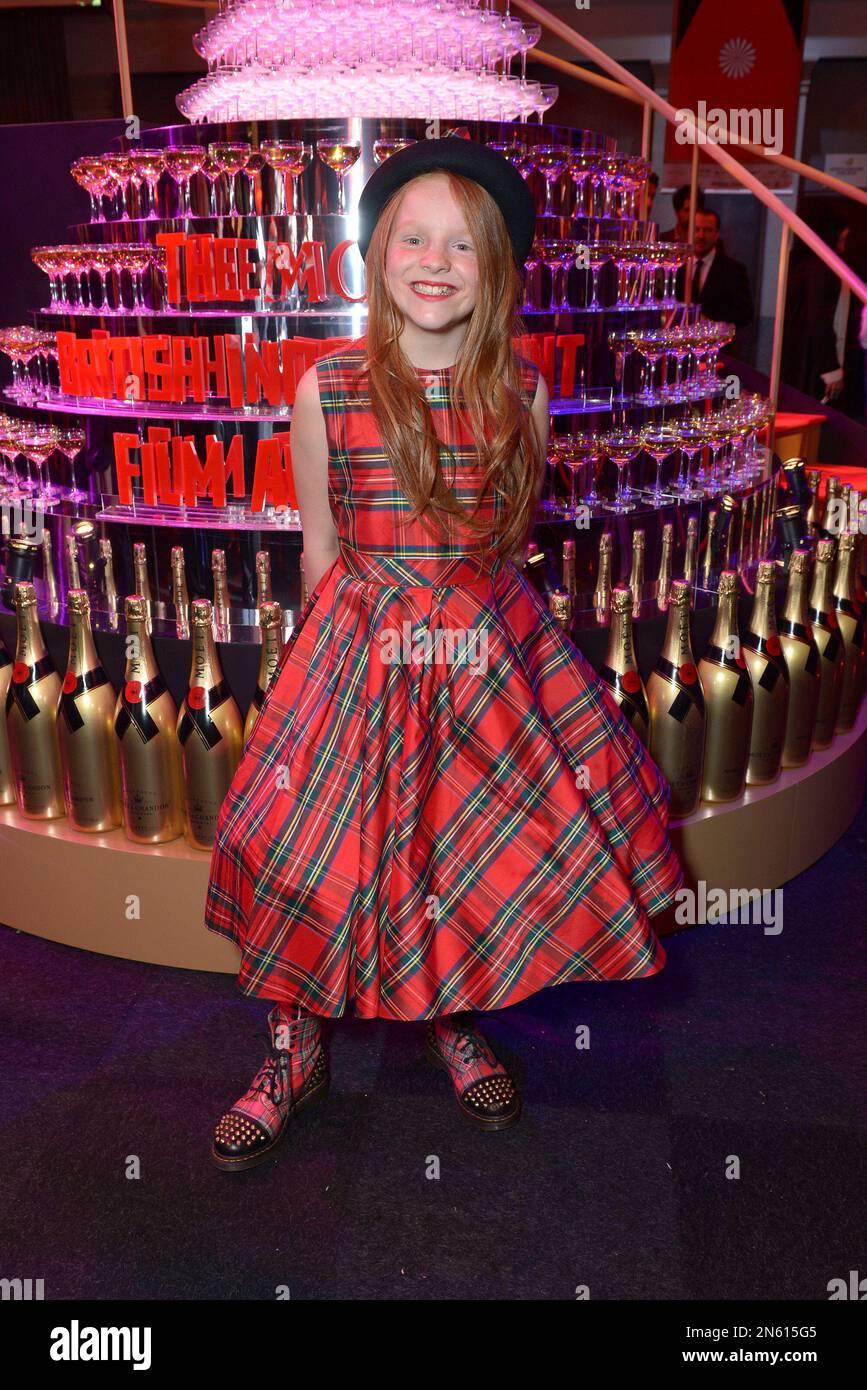 Harley Bird attends the 16th Moet British Independent Film Awards held ...