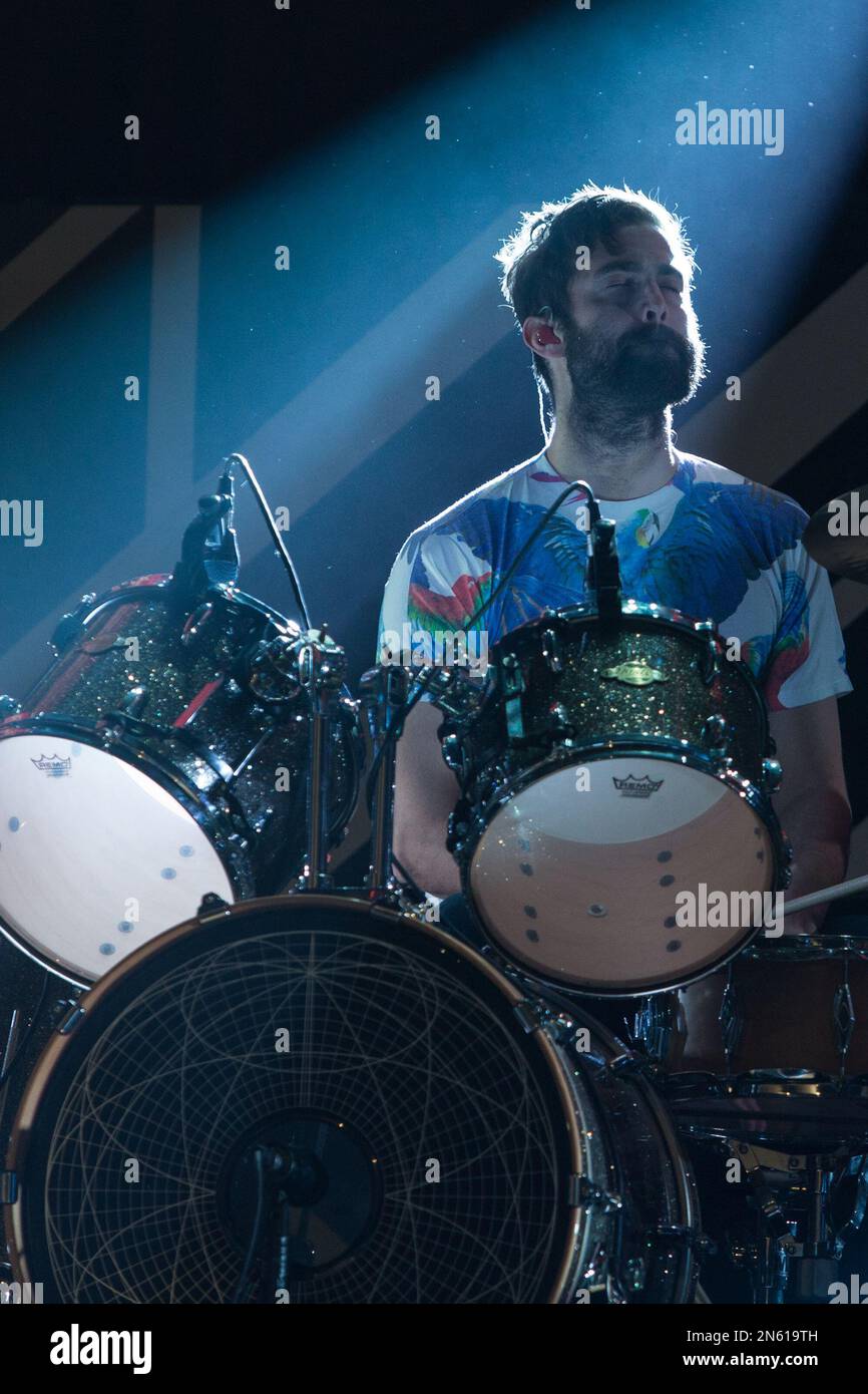 Chris Tomson of Vampire Weekend performs on stage during the 24th ...