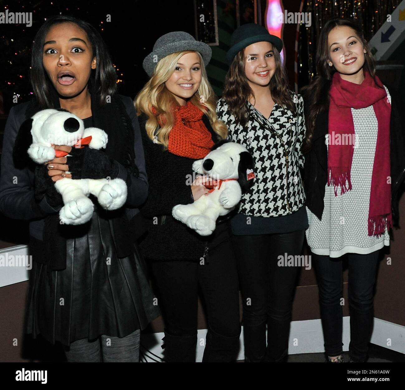 From left, China Anne McClain, Olivia Holt, Bailee Madison, and Kelli ...