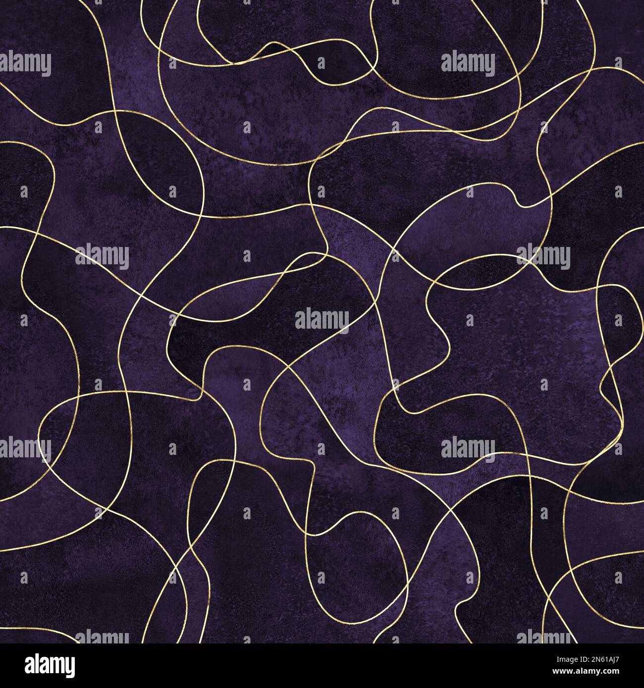 Abstract modern flat geometric liquid shape forms seamless pattern ...