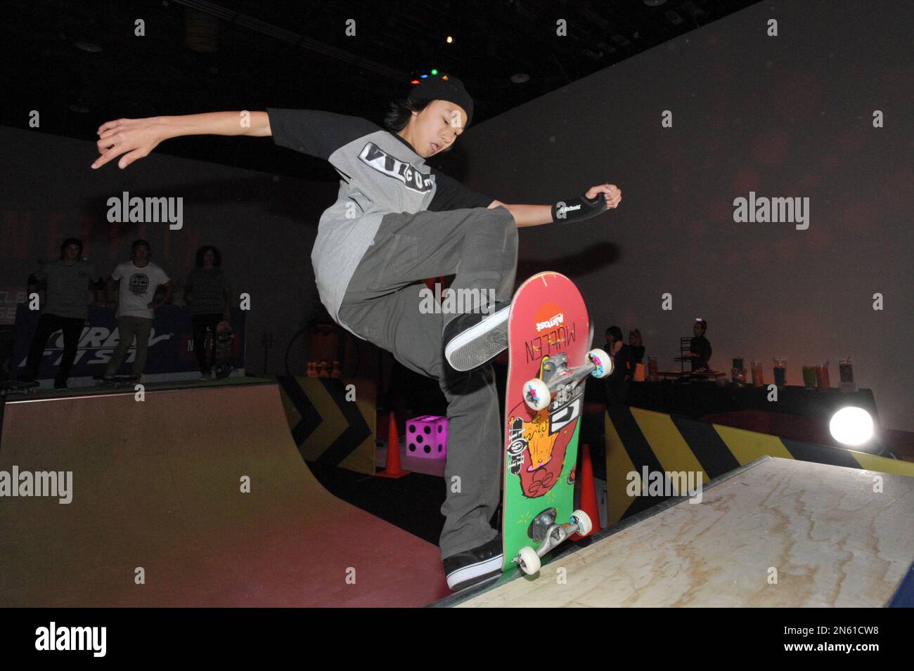 Brandon Reynolds skateboards at DreamWorks Animation and Netflix's ...