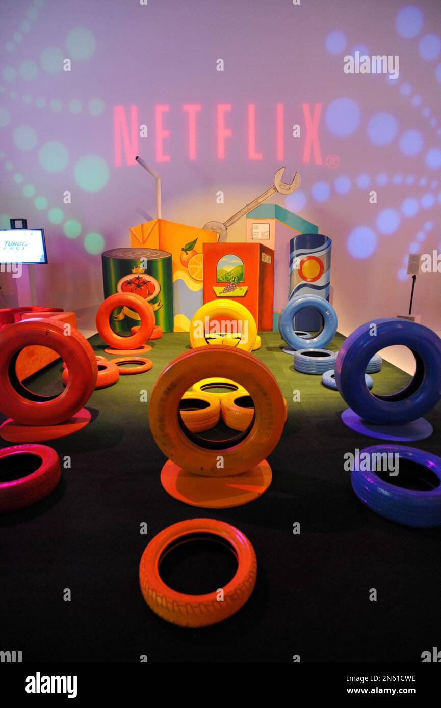 A general view of atmosphere at DreamWorks Animation and Netflix's ...