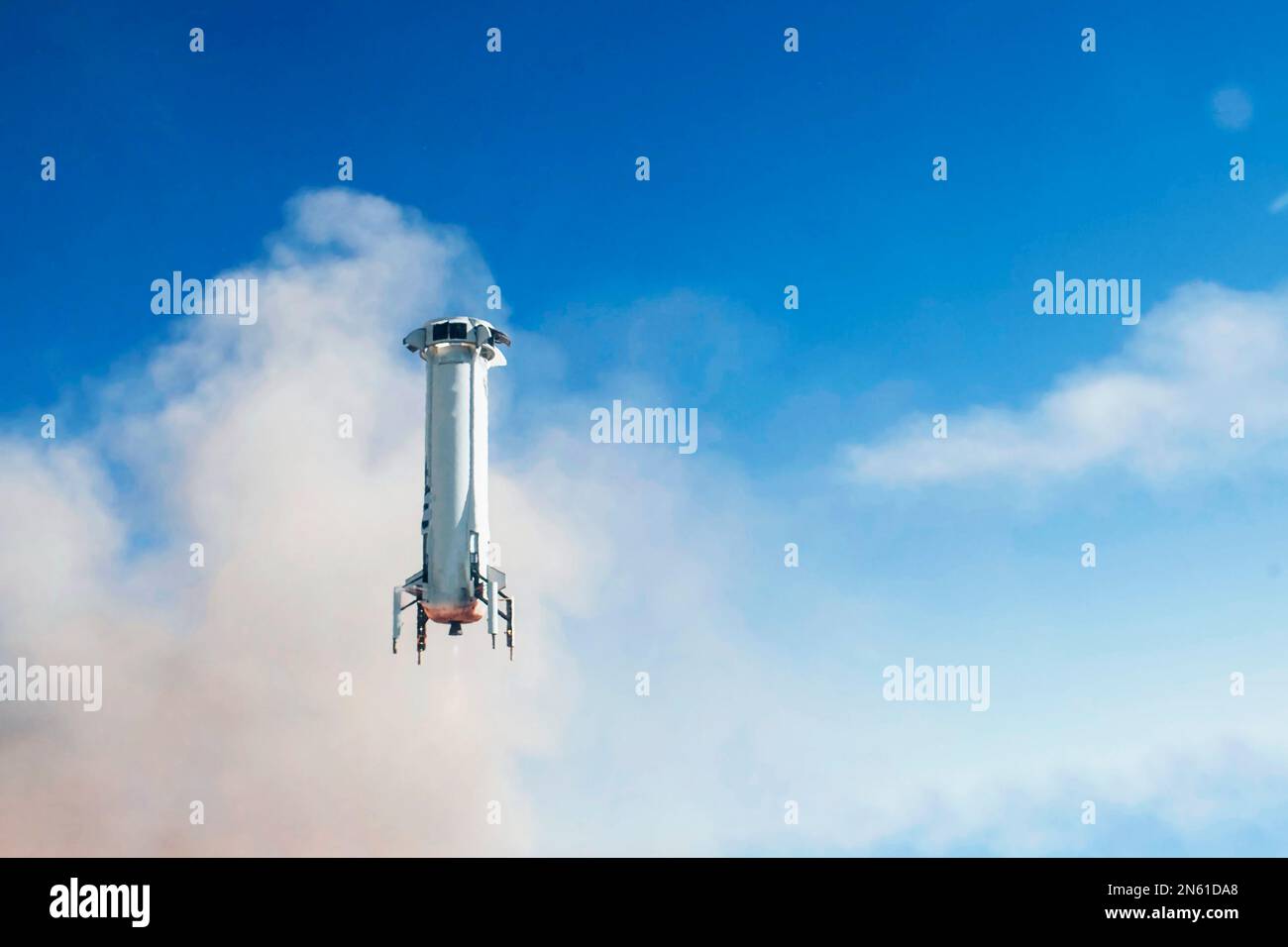 Launch of a spaceship, rocket, into space. Elements of this image ...