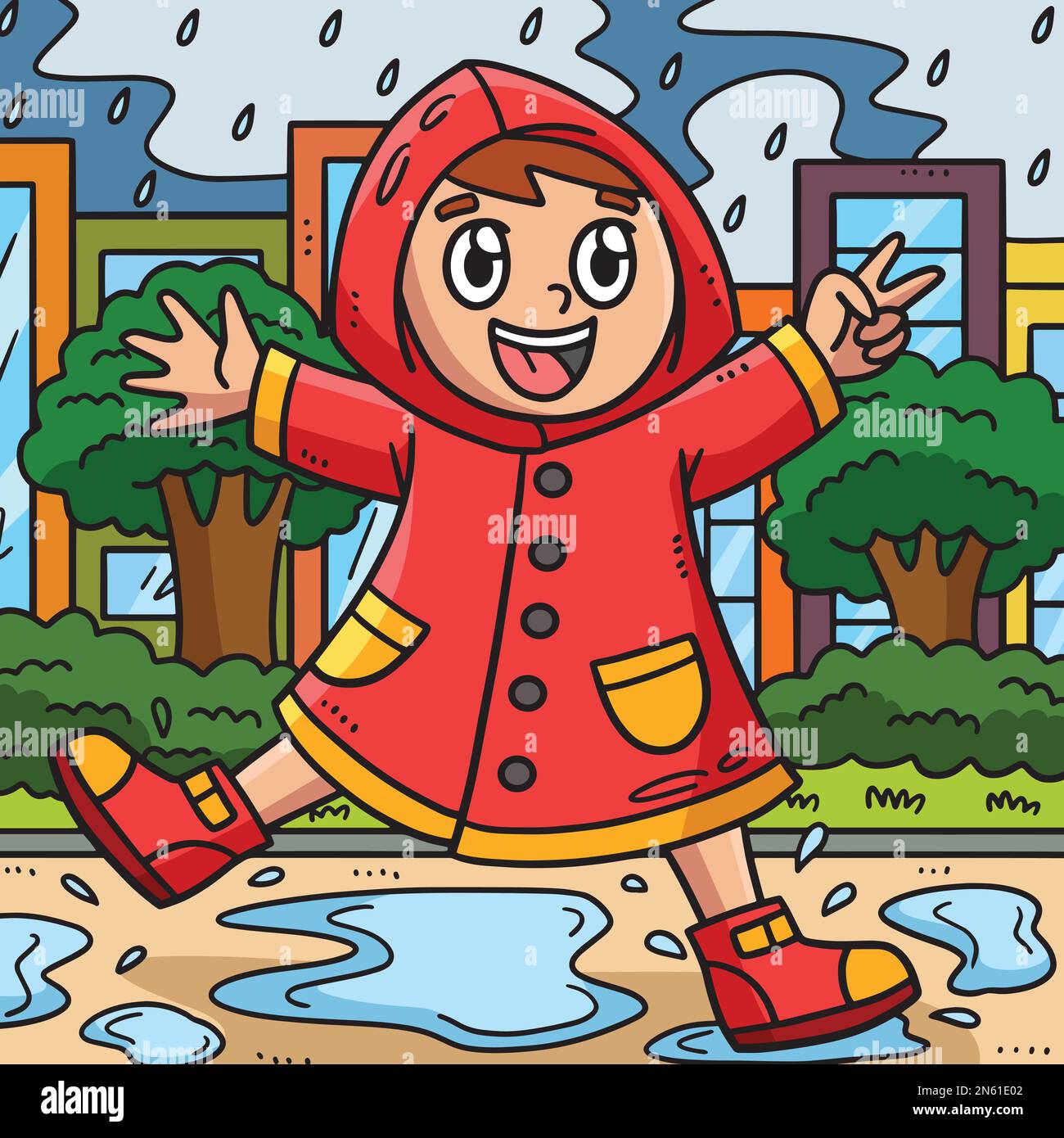 New spring boy Stock Vector Images - Alamy