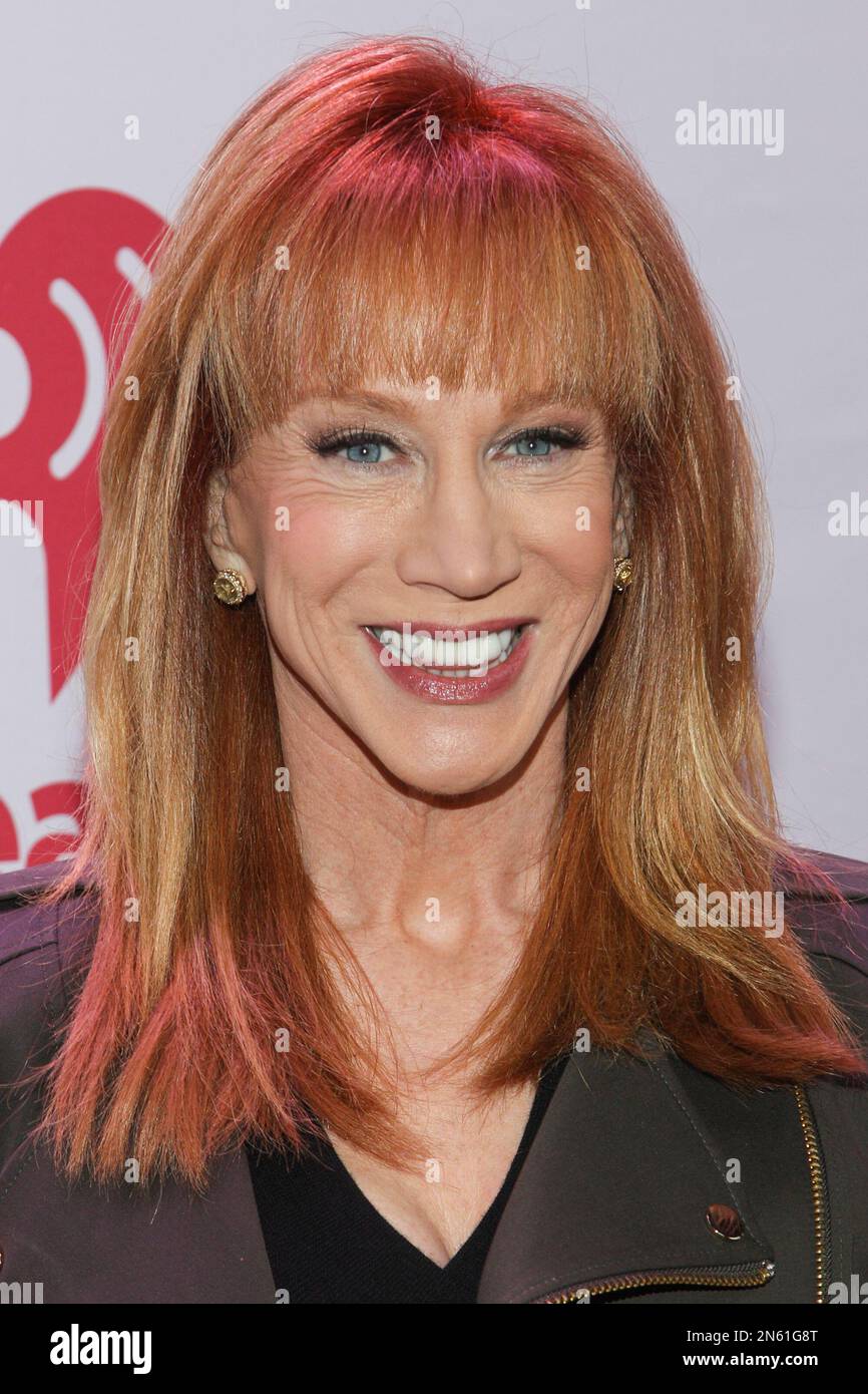 Kathy Griffin arrives at KIIS 102.7 Jingle Ball held at Staples Center ...