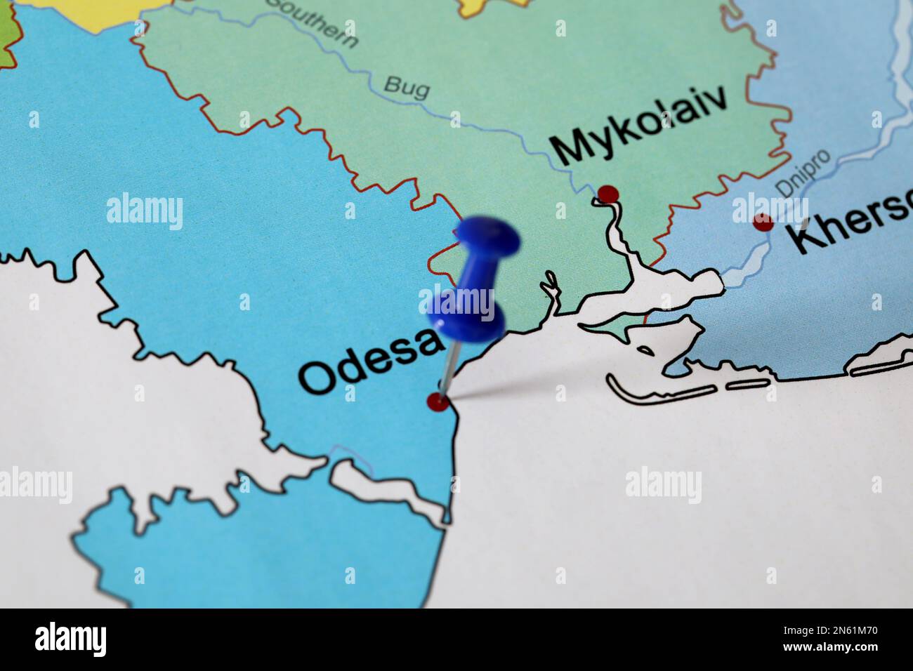 Map of odesa hi-res stock photography and images - Alamy