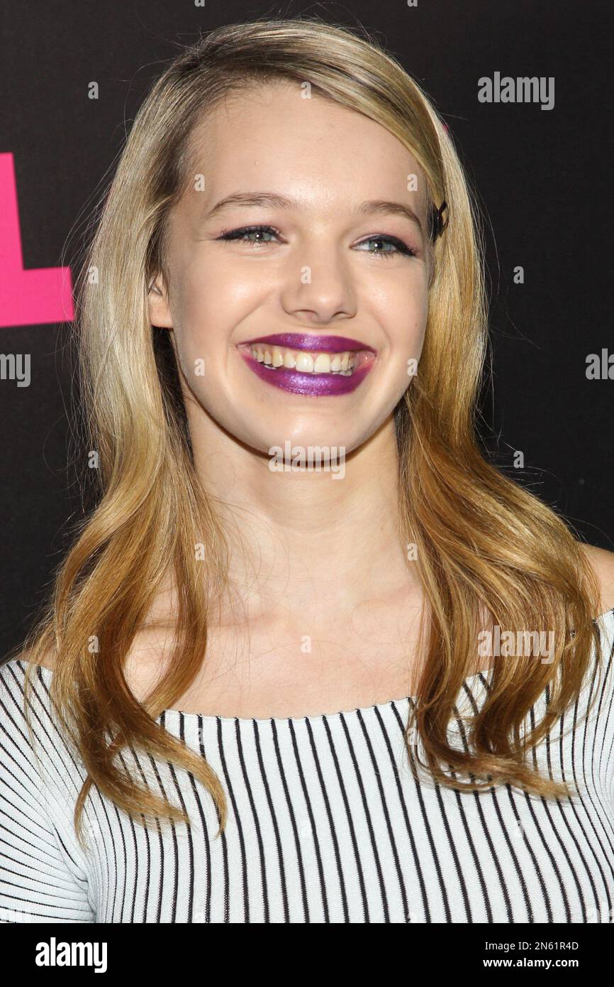 Actress Sadie Calvano arrives at the NYLON December/January Cover ...