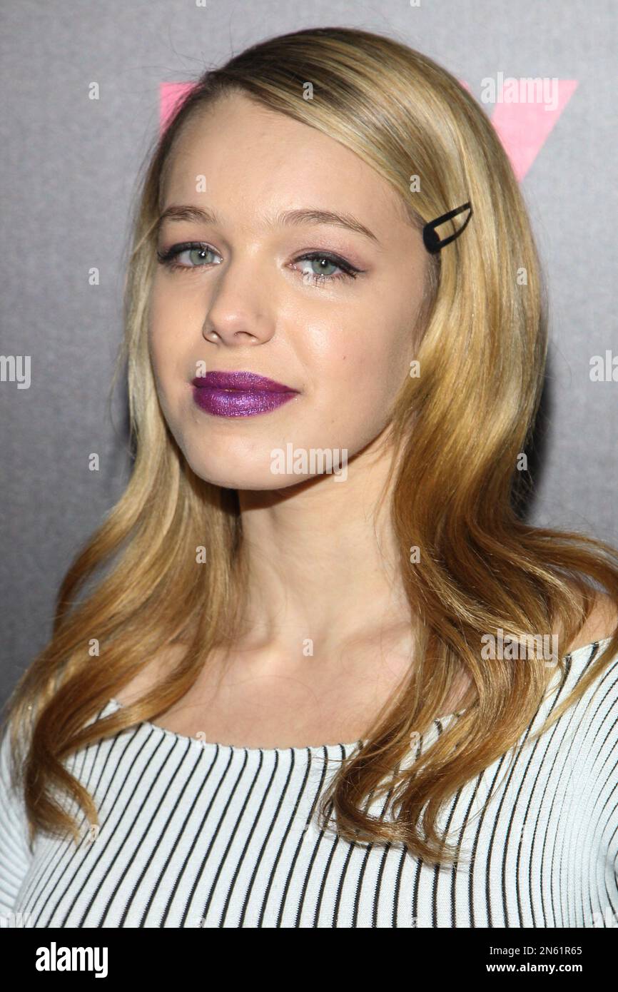 Actress Sadie Calvano arrives at the NYLON December/January Cover ...