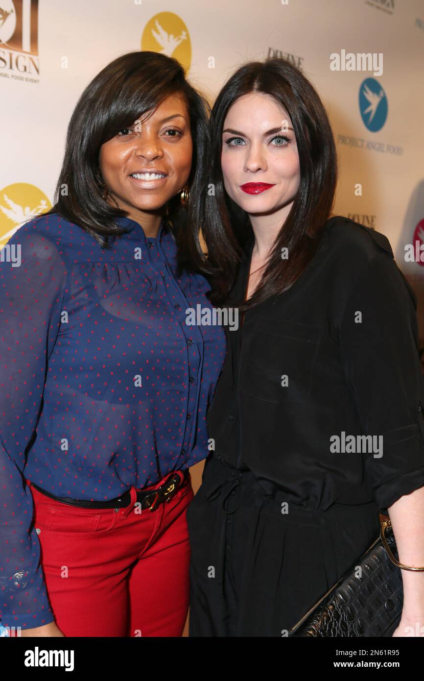 Taraji Henson and Jodi Lyn O'Keefe seen at the Opening Night Of Project ...