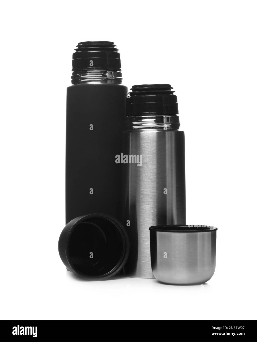 Different cups Black and White Stock Photos & Images - Alamy