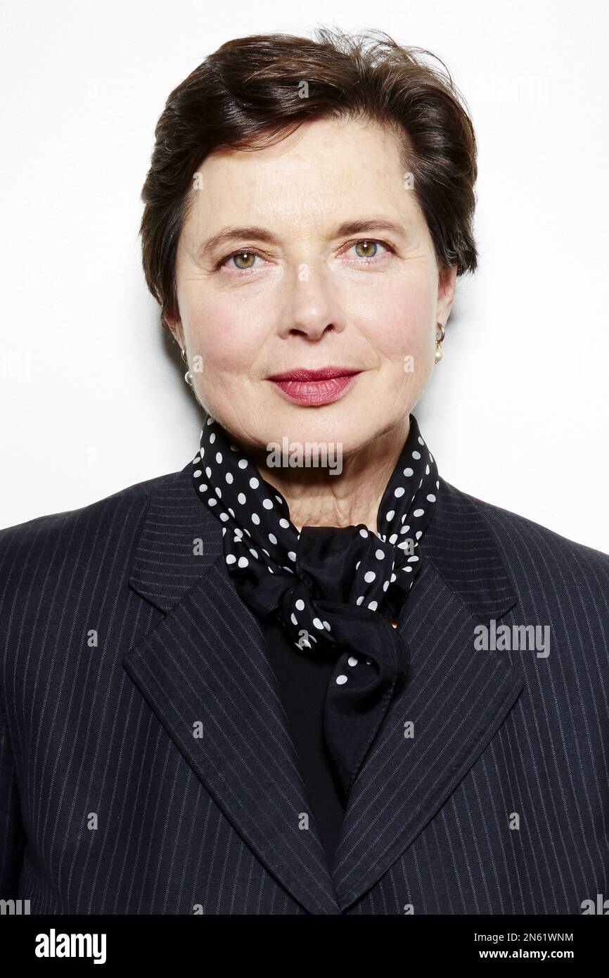 Italian actress Isabella Rossellini poses for a portrait, on Thursday ...