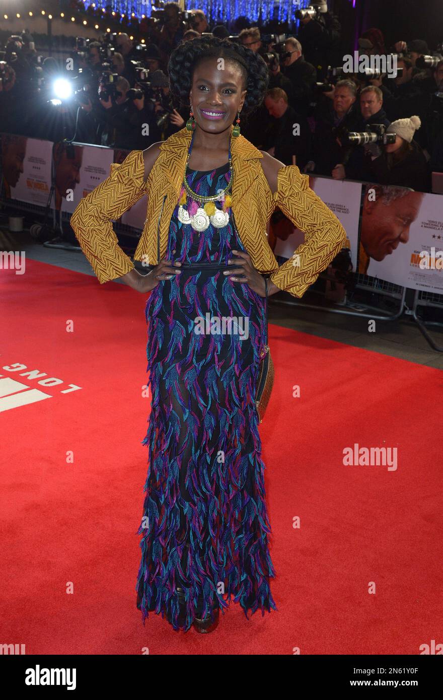 Singer Shingai Shoniwa attends the UK Premiere of 'Mandela: Long Walk ...