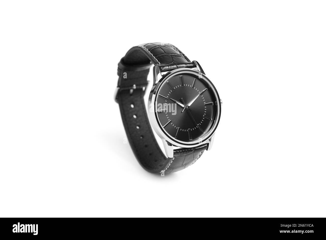 Modern black watch on Black and White Stock Photos & Images - Alamy
