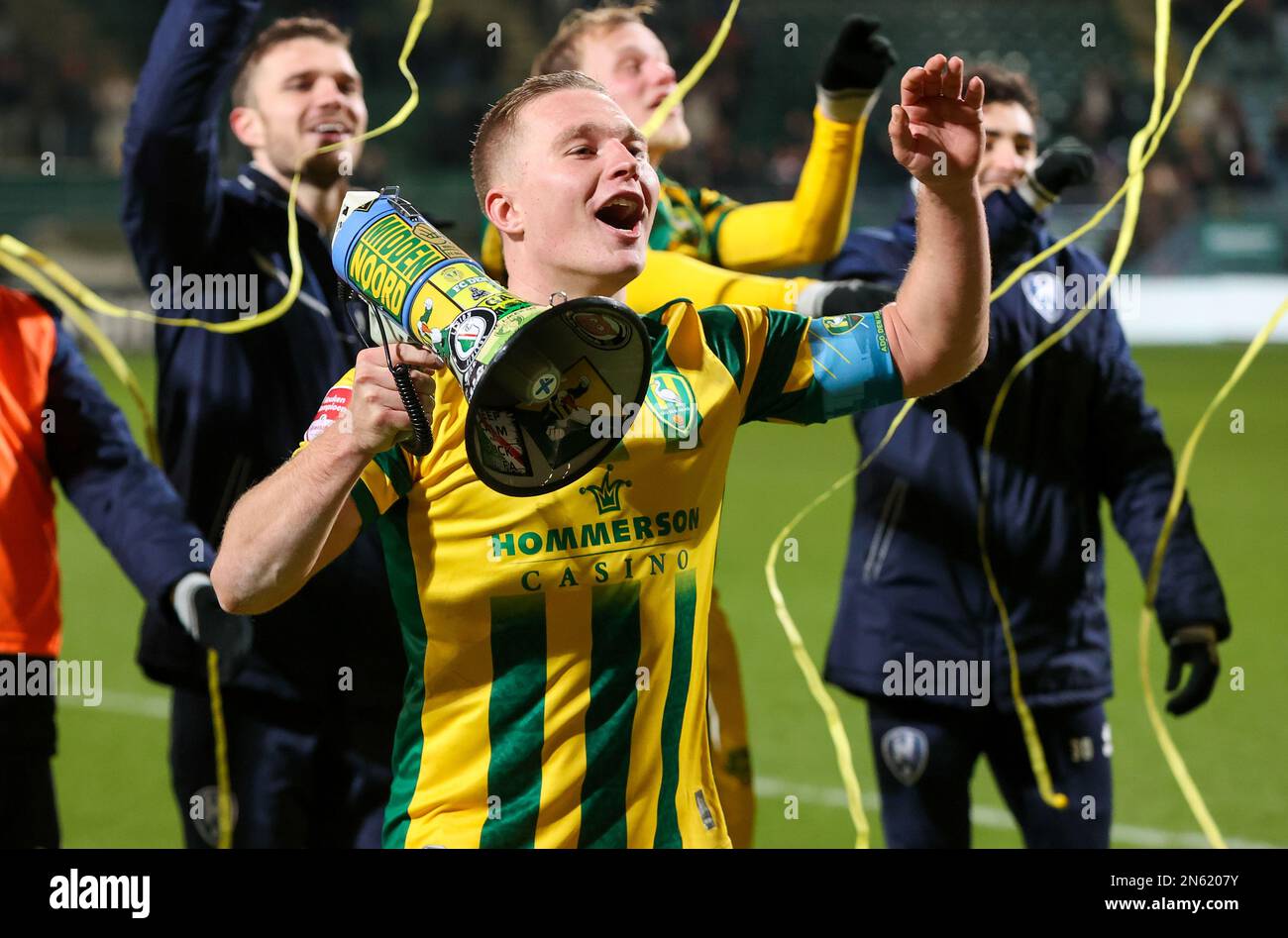 DEN HAAG, NETHERLANDS - FEBRUARY 9: Boy Kemper of ADO Den Haag ...